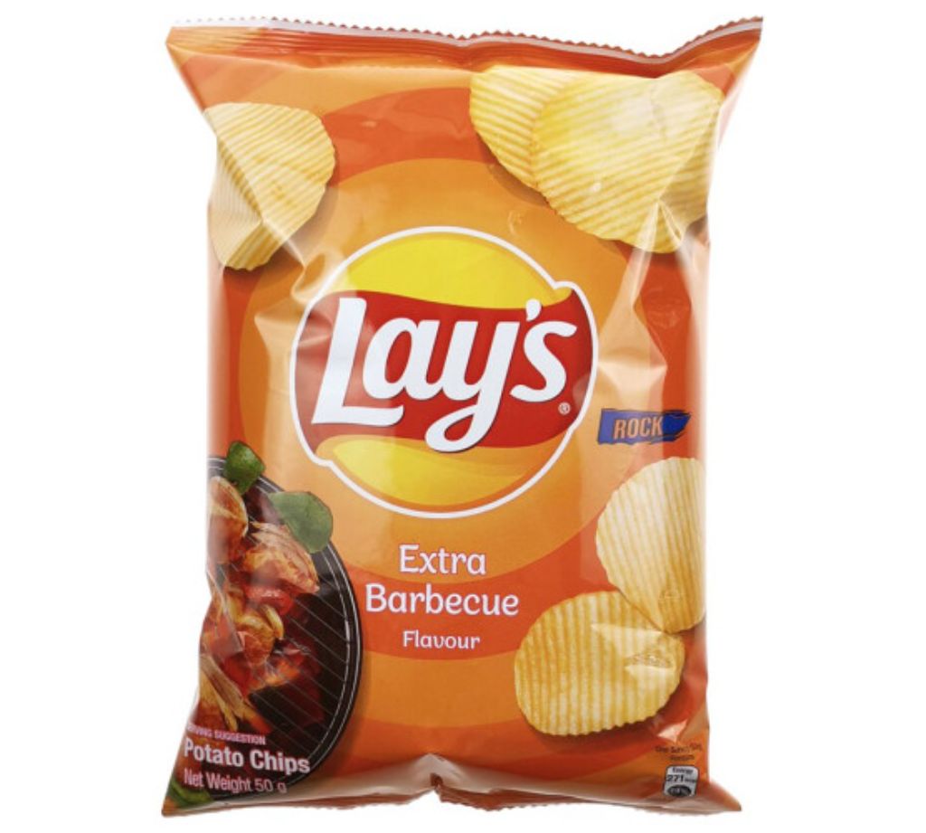 New Lays Extra BBQ (24x50G) - exoticsnacksus