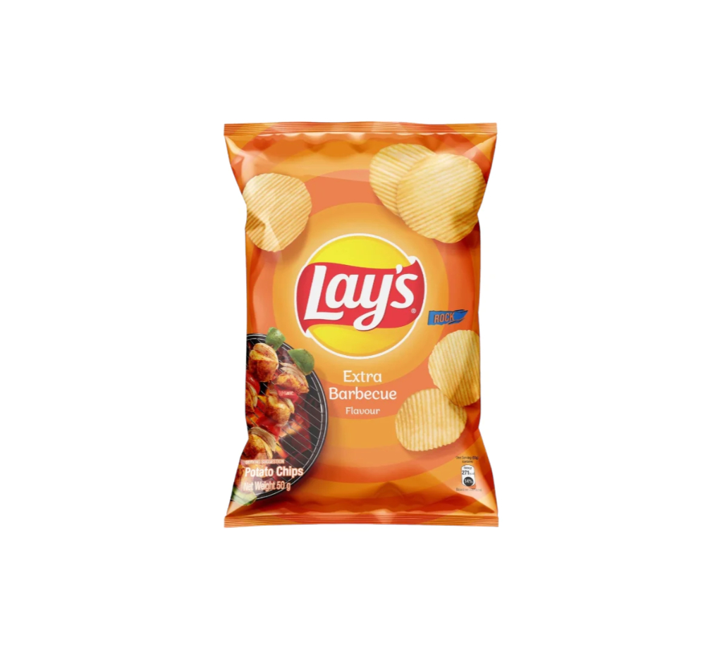New Lays Extra BBQ (24x50G) - exoticsnacksus